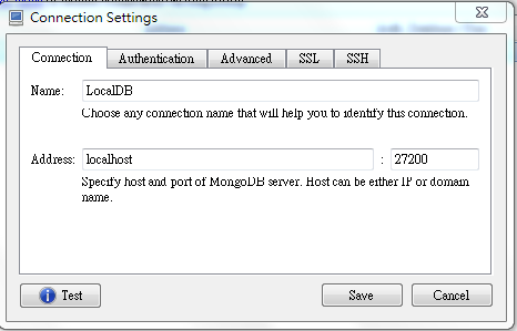 WingDB/MongoDB安裝及Java程式開發