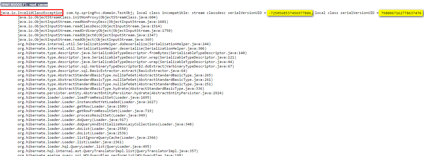 序列化物件出現InvalidClassException的原因與處理方法