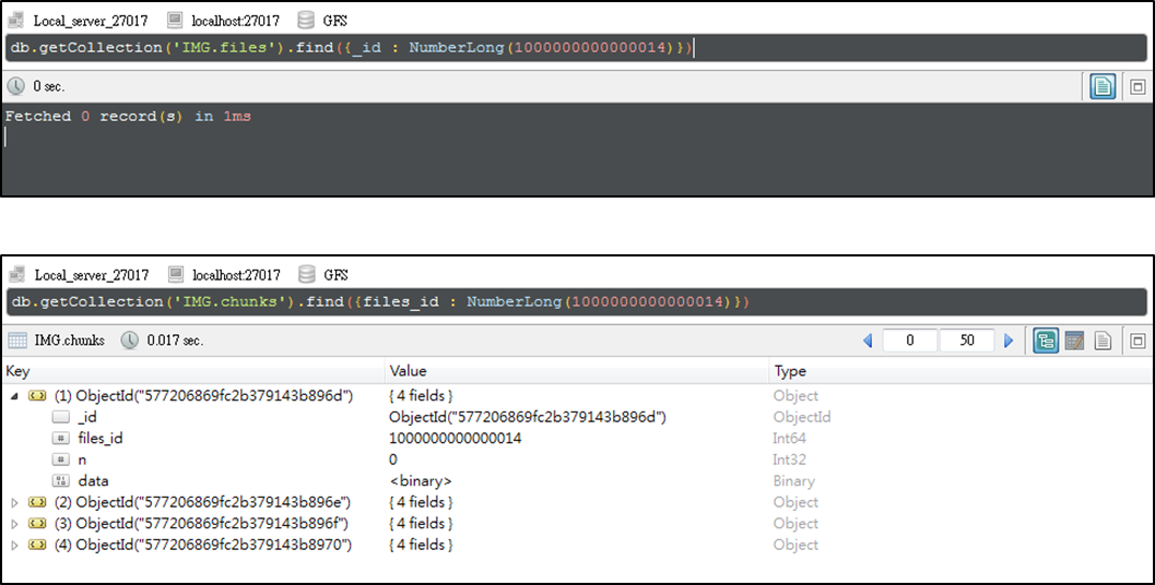 Java Driver 操作MongoDB GridFS 的資料正確性問題說明