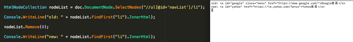使用HtmlAgilityPack解析網頁