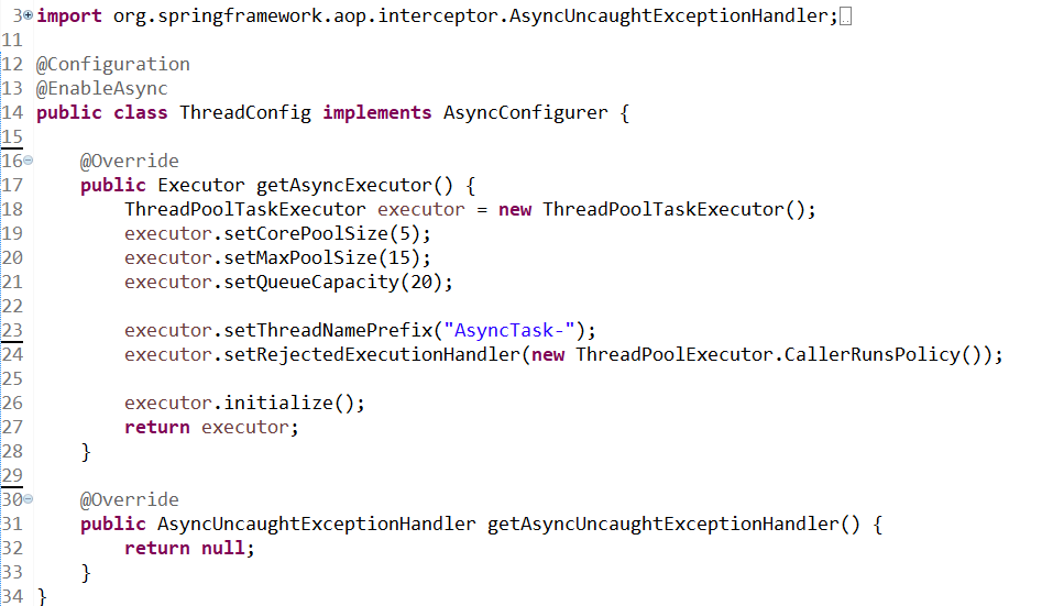 Spring-boot Multi Thread 快速上手