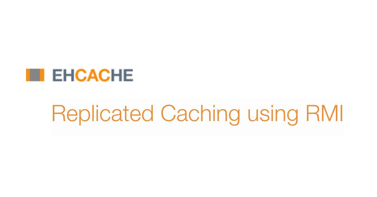 Ehcache Replicated Caching 的介紹與使用