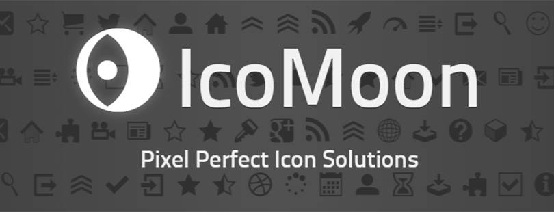 如何使用IcoMoon製作icon font？