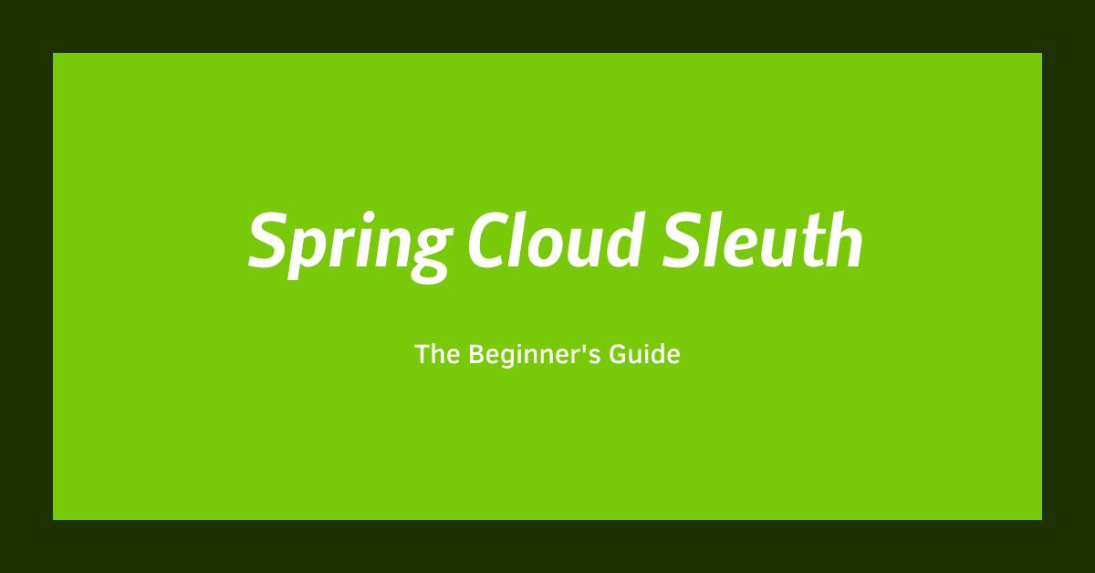 使用 Spring Cloud Sleuth 實現分散式追蹤