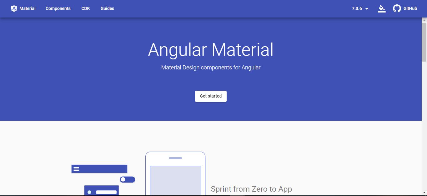 Angular Material簡介(一)